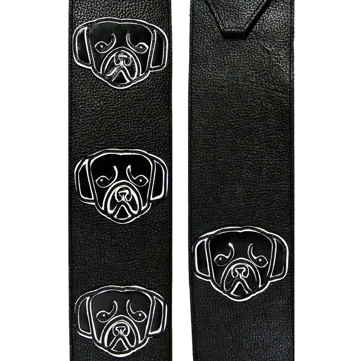 Dog Logo Custom Guitar Strap – jerihartstraps