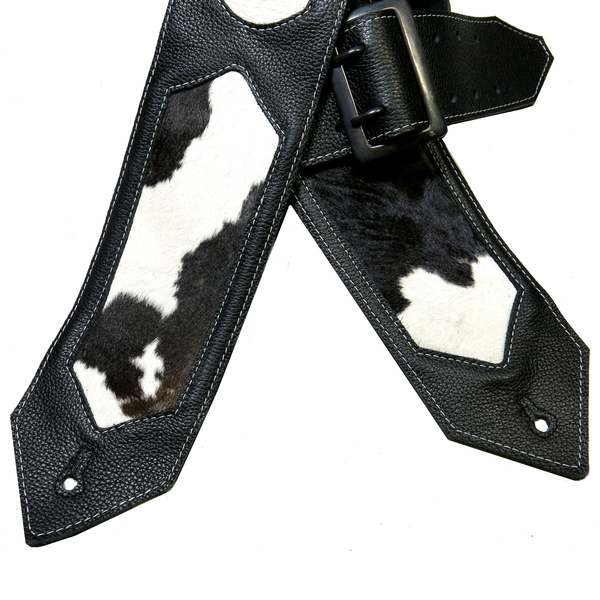 Louise Custom Cow Guitar Strap – jerihartstraps