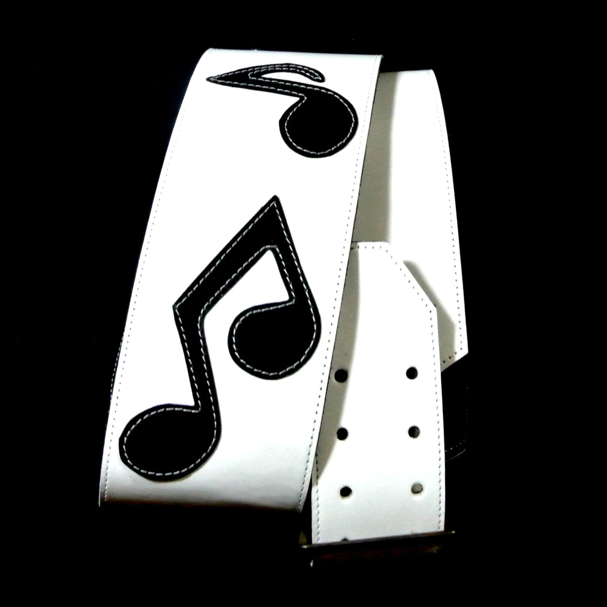 Stevie Ray Vaughan White Notes Strap-Custom Order – jerihartstraps
