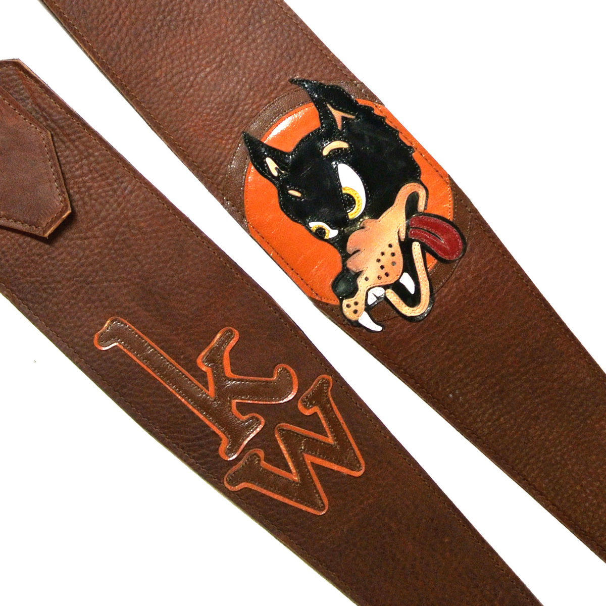 Garcia's Wolf Custom Guitar Strap – jerihartstraps