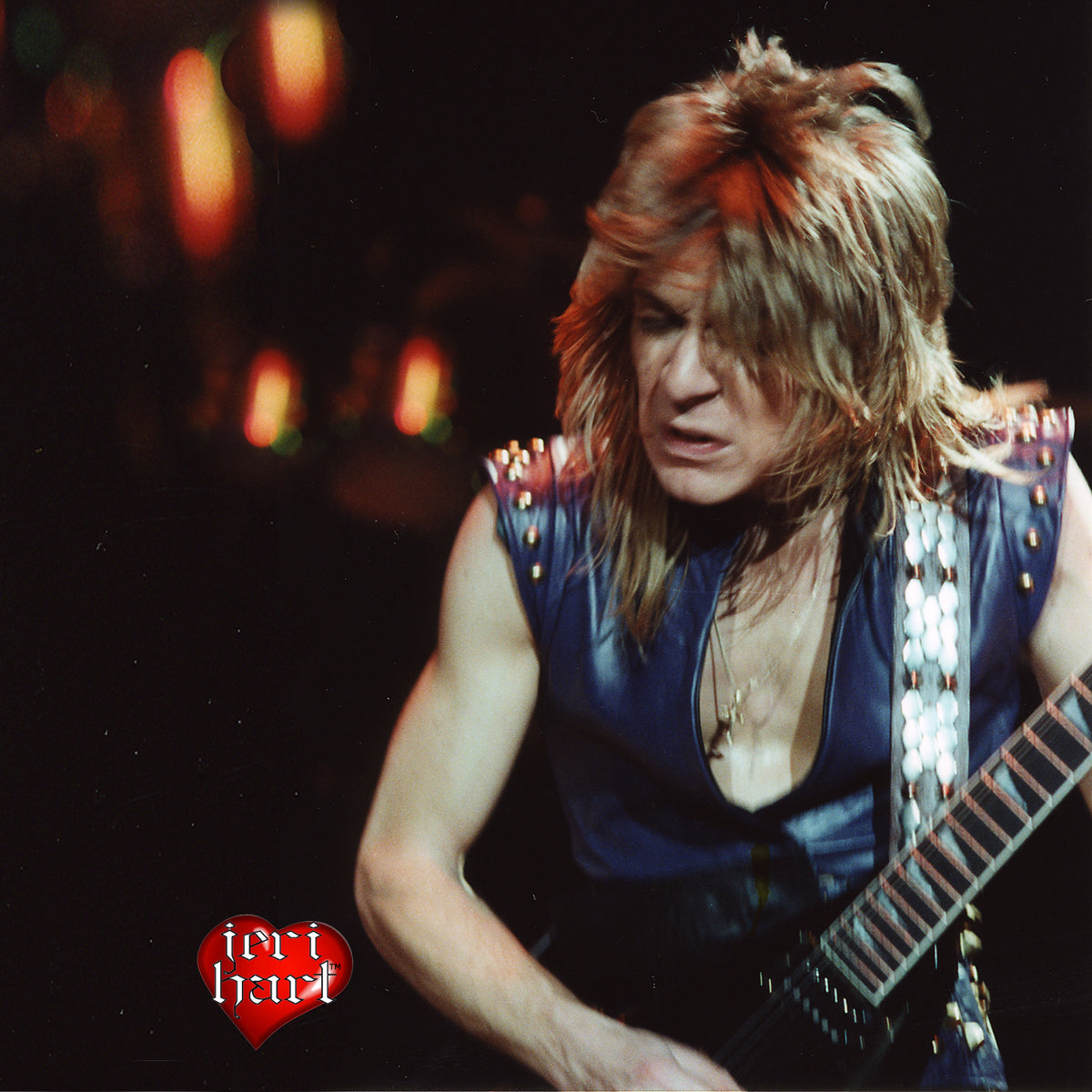 Randy Rhoads "Hexagon" Replica Guitar Strap – jerihartstraps